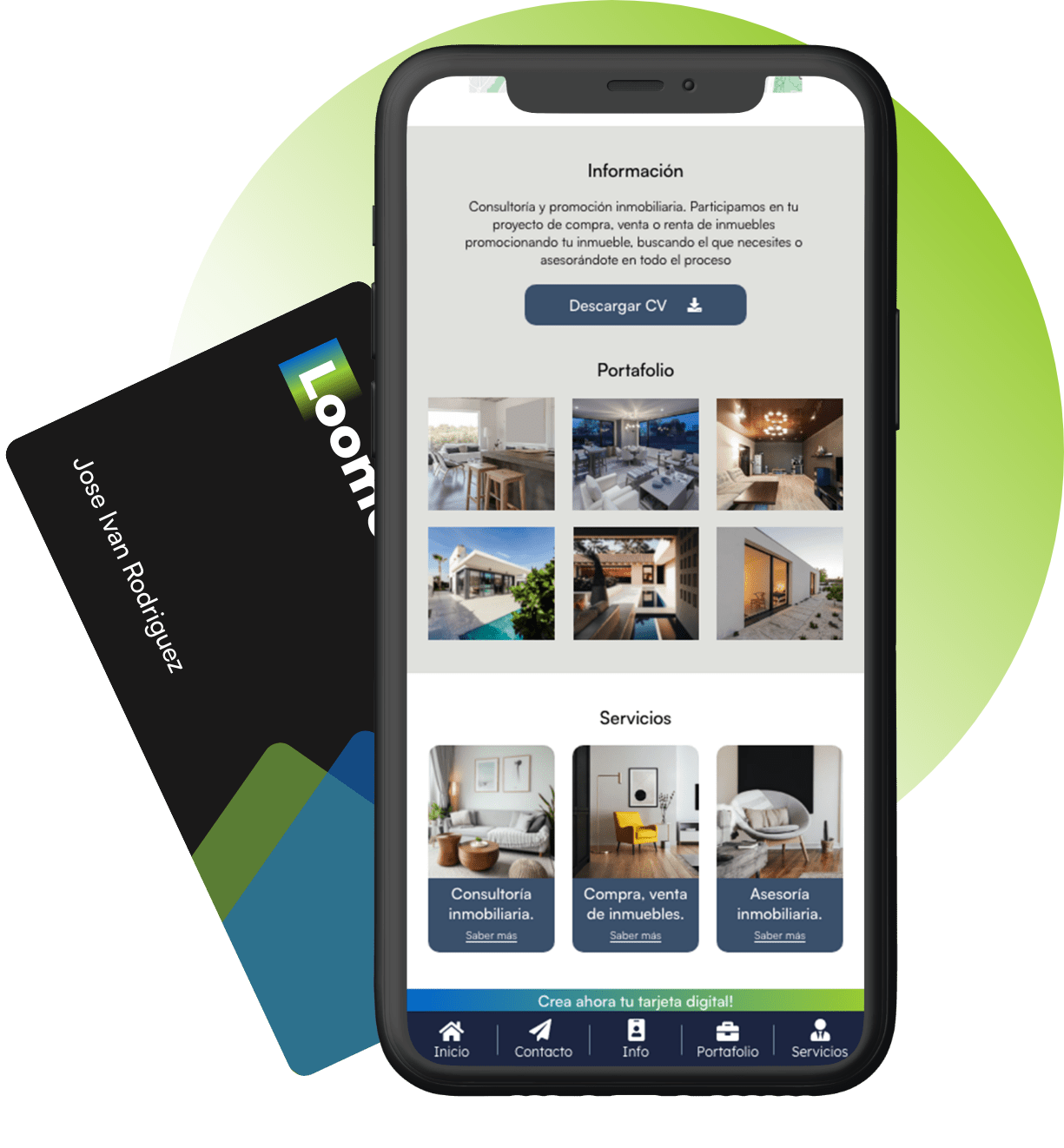 Tarjeta de presentación digital - Bicard